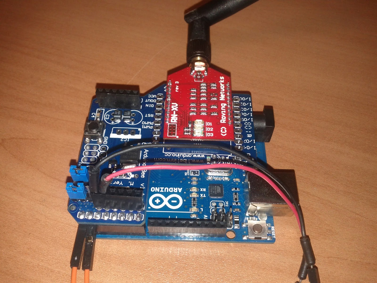 DHOB (IU5SGN): XBee Shield e WiFly su Arduino Uno