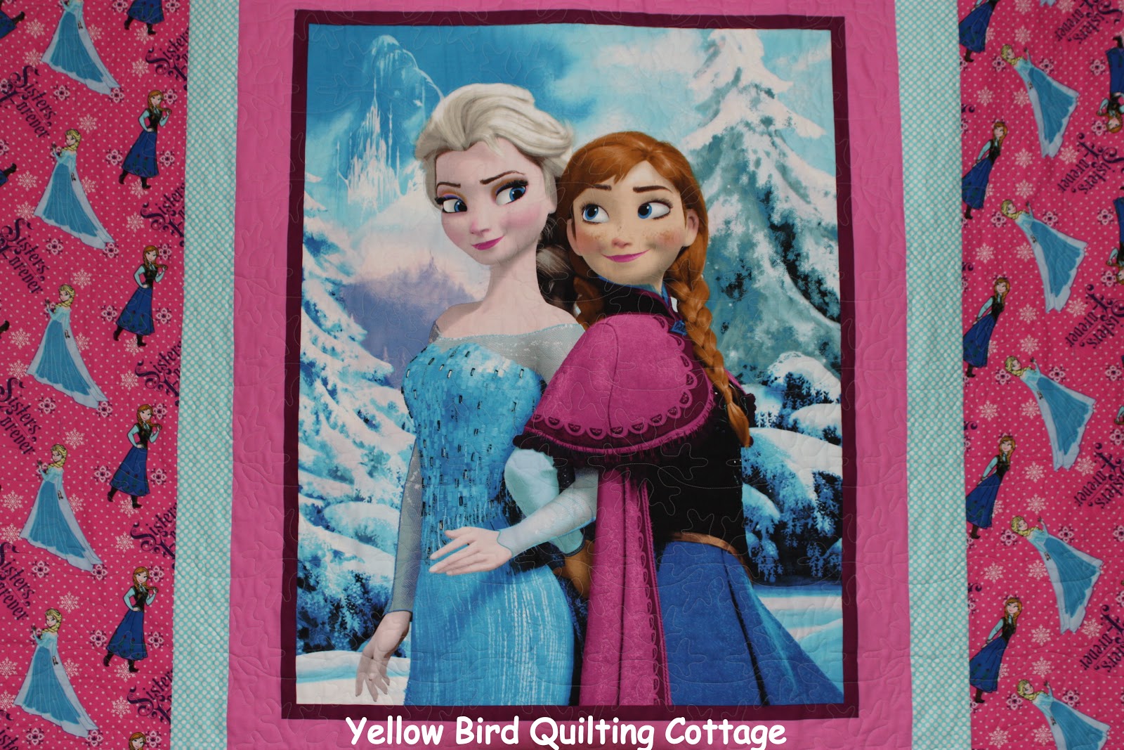 Yellow Bird Quilting Cottage: Frozen Quilt