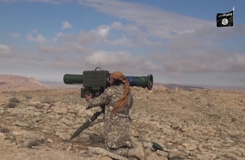 Syrian War Blog: ISIS HJ-8 Anti-tank Missiles