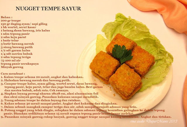 Nugget Tempe Sayur - DapurManis