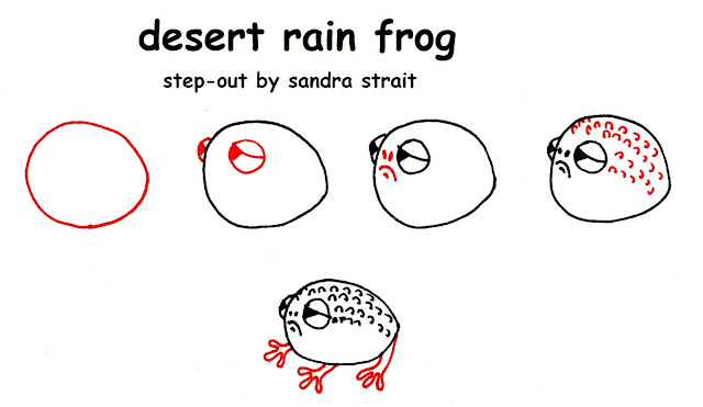 Desert Rain Frog Fun and Easy Landscape Step-out #FunAndEasyLandscape # ...