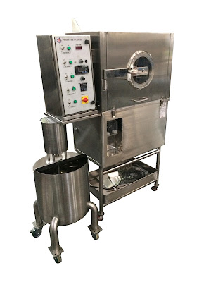 MESIN FARMASI: MESIN COATING FILM SKALA LABORATORIUM FARMASI