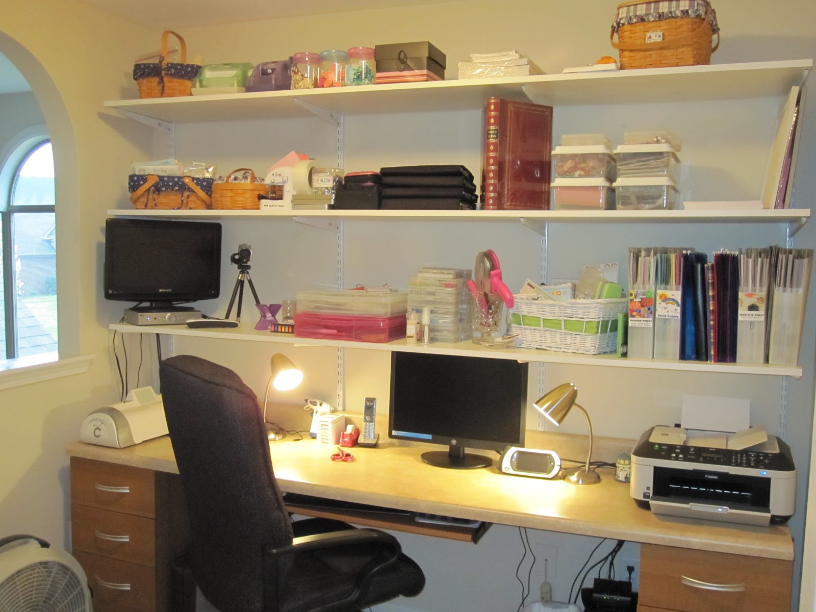 She's a Sassy Lady: New Scraproom Finished