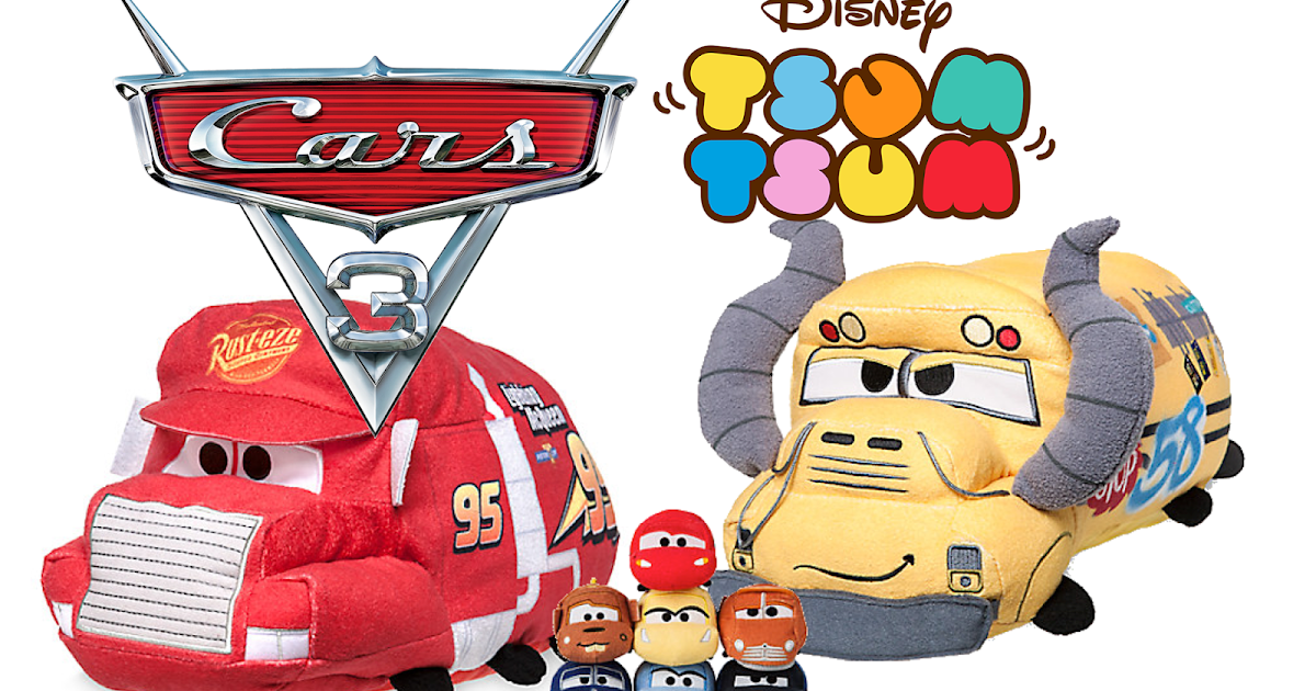 'Cars 3' Tsum Tsums Now Available at The Disney Store | Pixar Post