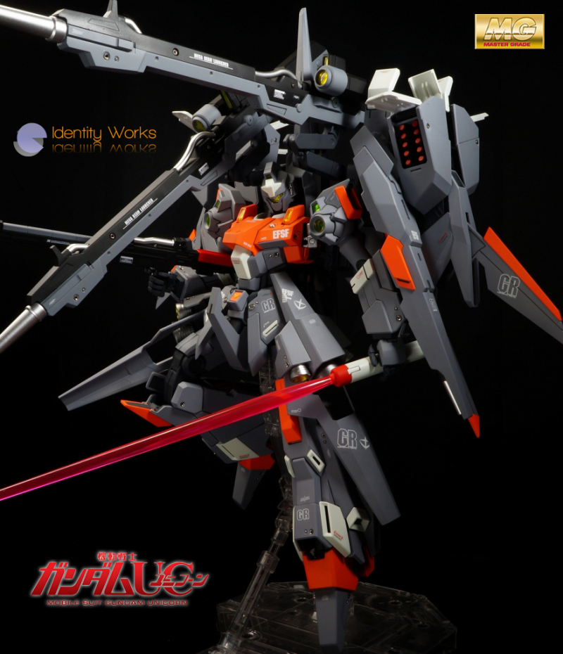 MG 1/100 ReZEL type C (Defenser A and B) painted build by IDENTITY