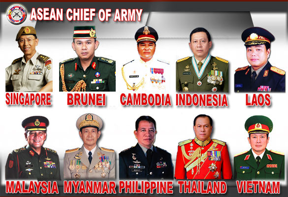 វិទ្យាសាស្រ្តយោធាកម្ពុជា: ASEAN Army Head