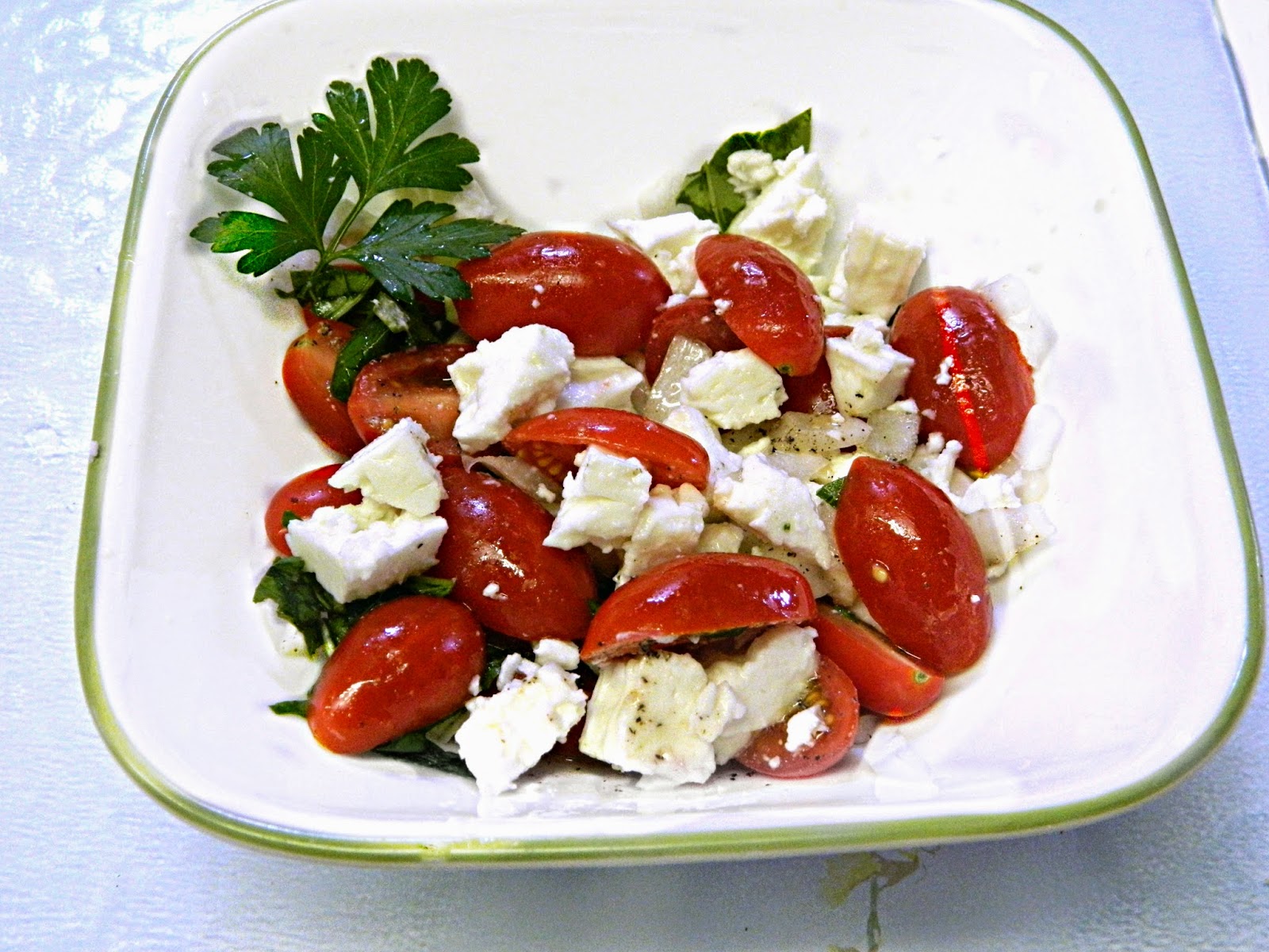 Greek Tomato Feta Salad