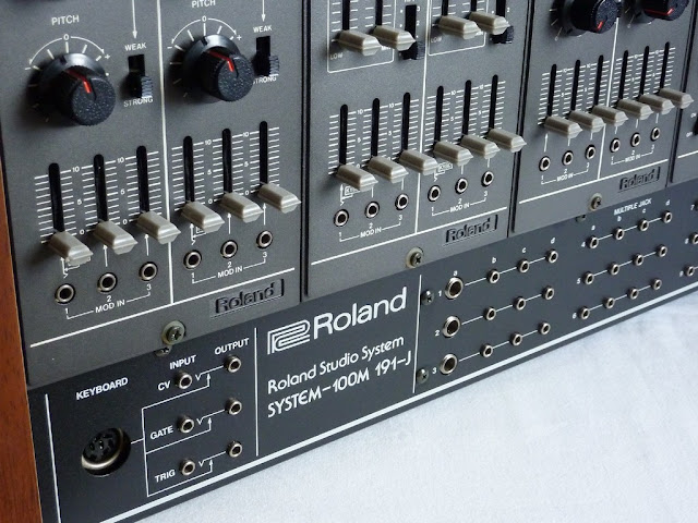 MATRIXSYNTH: Roland System 100m modular synthesiser
