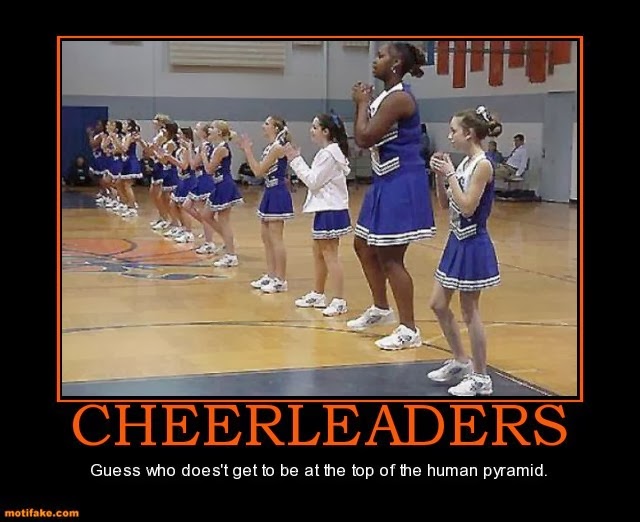 Cheerleaders Funny Demotivational Poster - Funny GIFs, Funny Pics ...