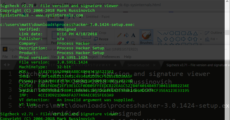 How I use Sysinternals
