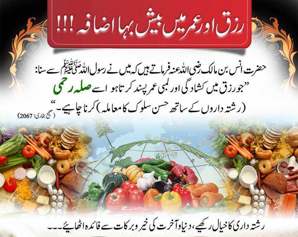 Rizq Or Umar May Barkat - IslamiWazaif