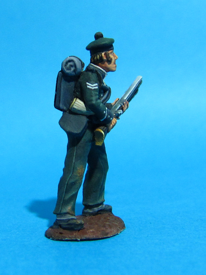 28mm Offensive Miniature British Rifleman | Jen & Ben's wargaming figures