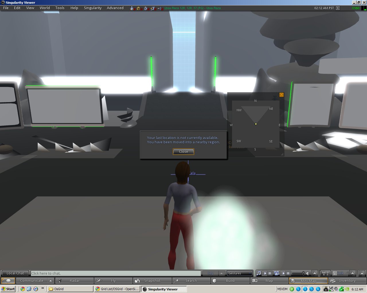 The Virtual World Technologist: Open Sim ~ OSgrid "How To Log In For ...