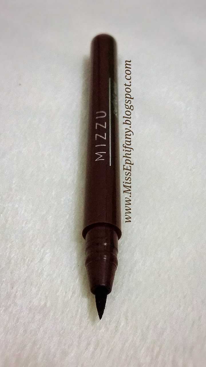 Mizzu Eyeliner Pen Brown Review - Miss Ephifany