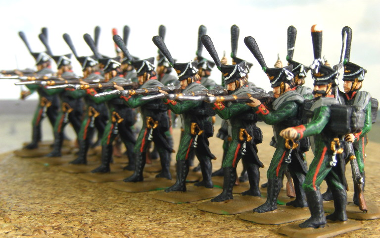 Miniature Soldiers: Russian Life Guard and Finland Jaegers,