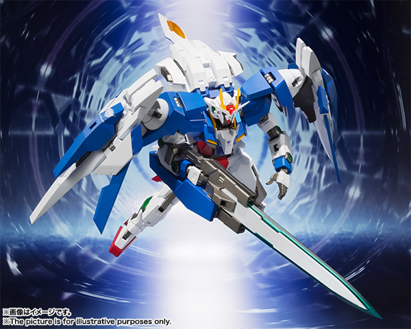 Mobile Suit Gundam 00 - Double O-Riser + GN Sword III METAL ROBOT ...