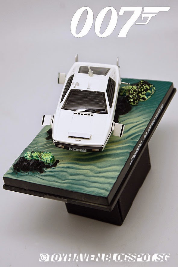 toyhaven: The 007 James Bond Car Collection 1:43 scale Lotus Esprit ...