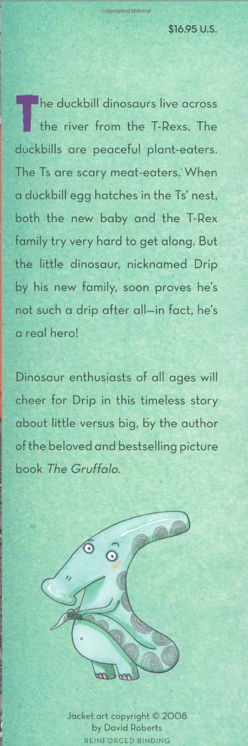 CHILDREN BOOKS FOR YOU: Tyrannosaurus Drip [RM25]