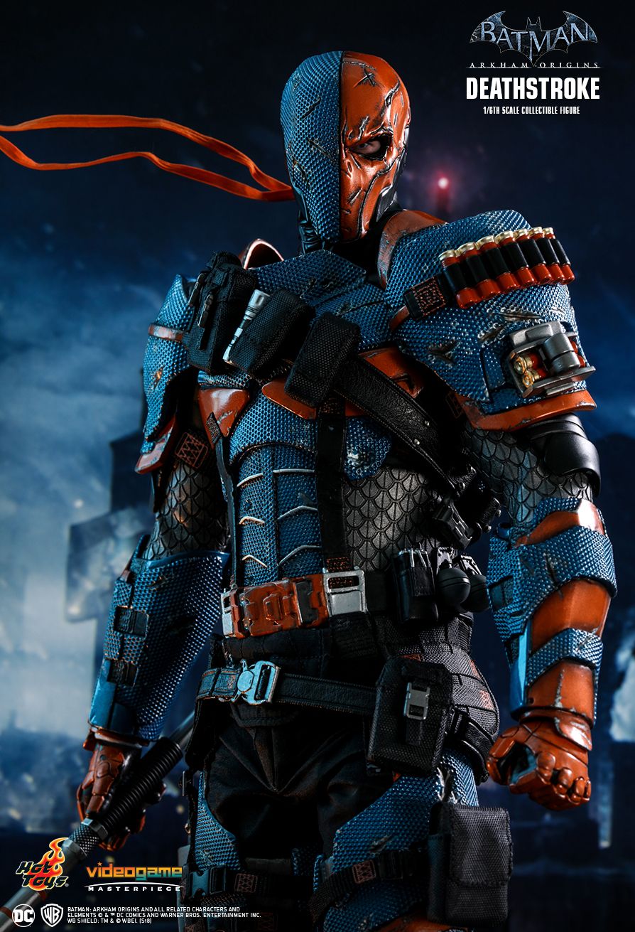 toyhaven: Hot Toys Batman: Arkham Origins 1/6th scale Deathstroke 12 ...