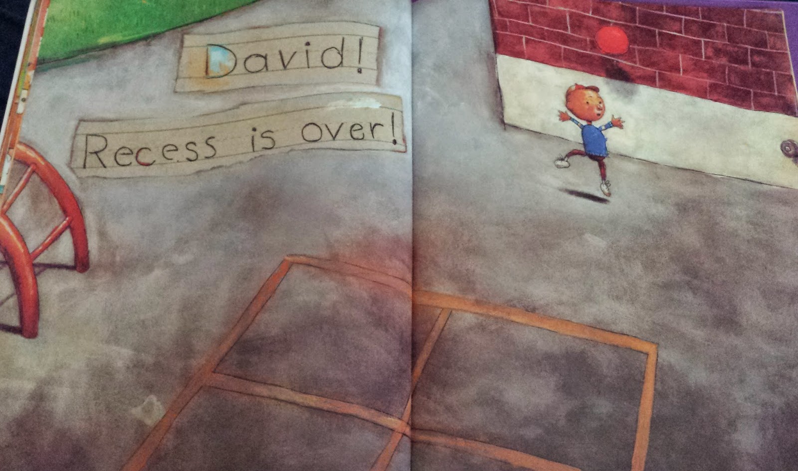 Kindergarten Dragons: Book Talk Tuesday: David Goes to School