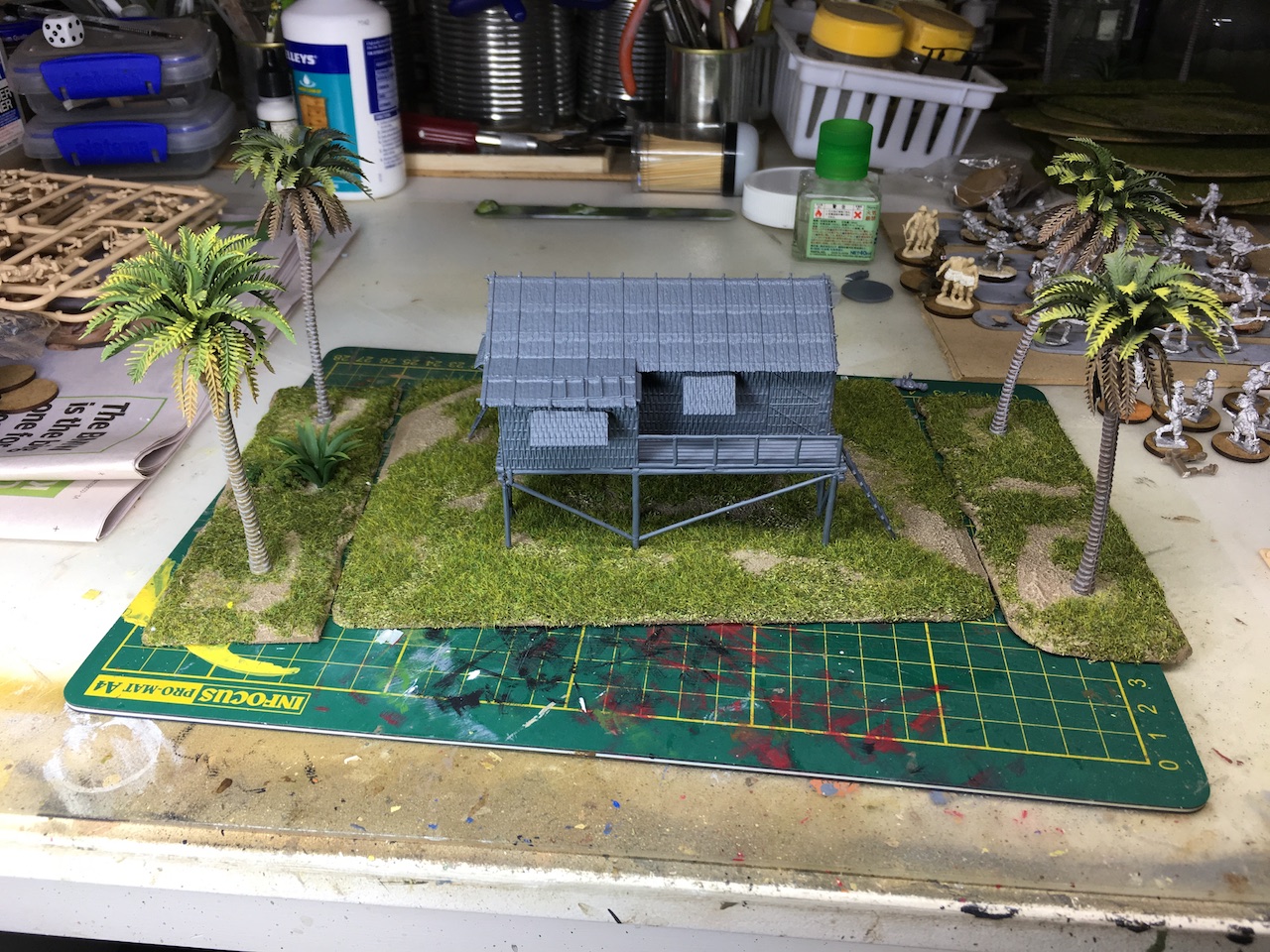 The Tactical Painter: Airfix Jungle Outpost