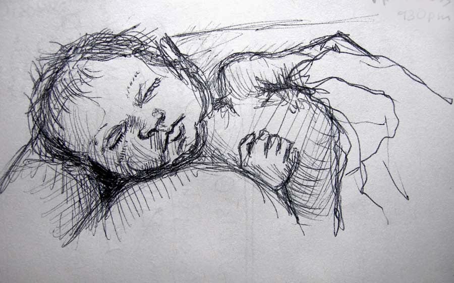 The Humble Act of Sketching: Baby Face (Part One)