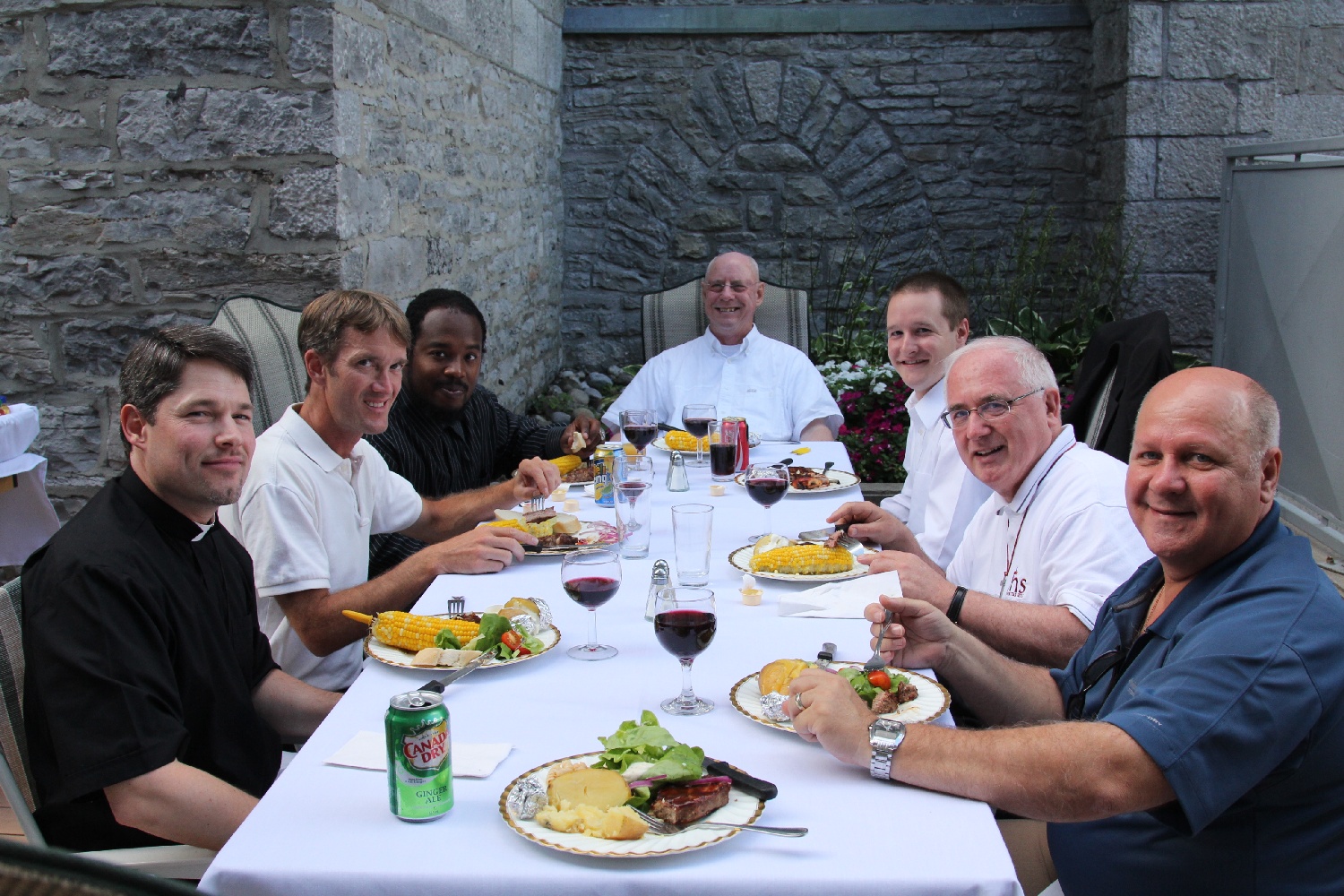 The Journey of a Bishop: OM: St. Rose of Lima - Mass and BBQ with the ...