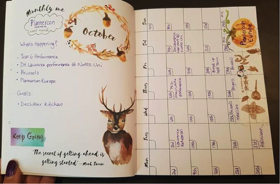 Mrs Brimbles: Autumn Bullet Journal, Art and Creative Journal Inspiration
