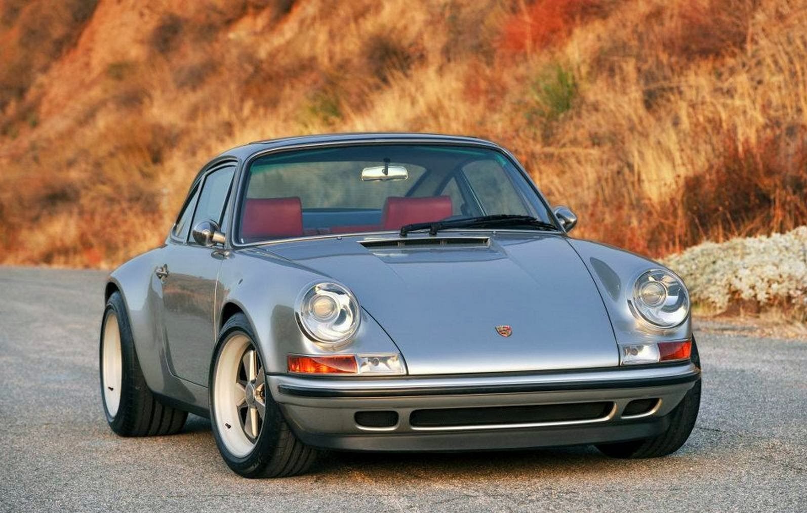 The Gear Shift: Photo Of The Day: Singer 911 in Racing Silver With Ruby ...
