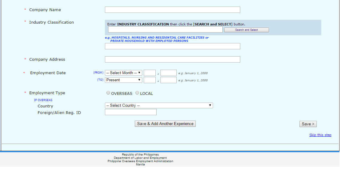 2017 Updates: How to apply POEA's online registation. - PH Trending