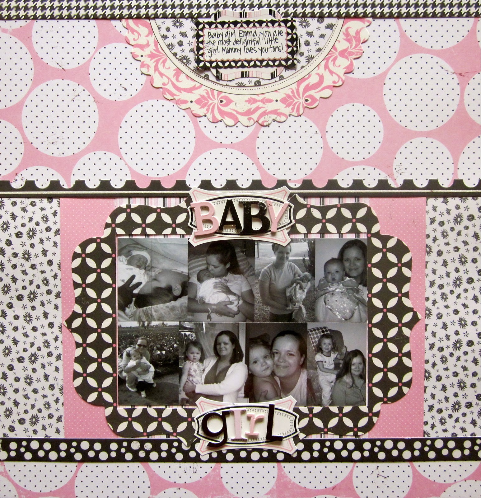 Enjoying Life With 4 Kids: Scrapbook Pages