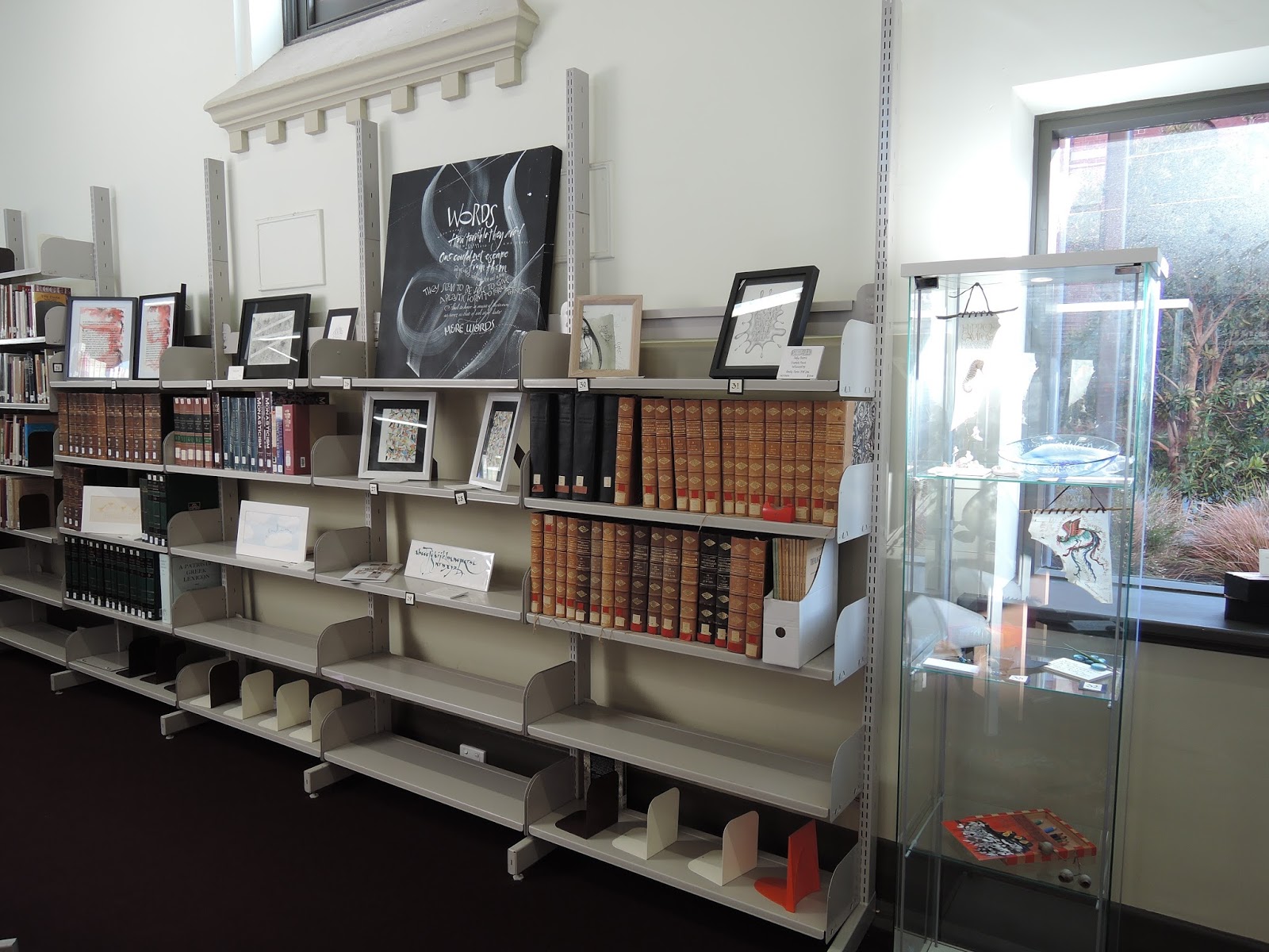 The Carmelite Library: August is Calligraphy Month at the Carmelite Library