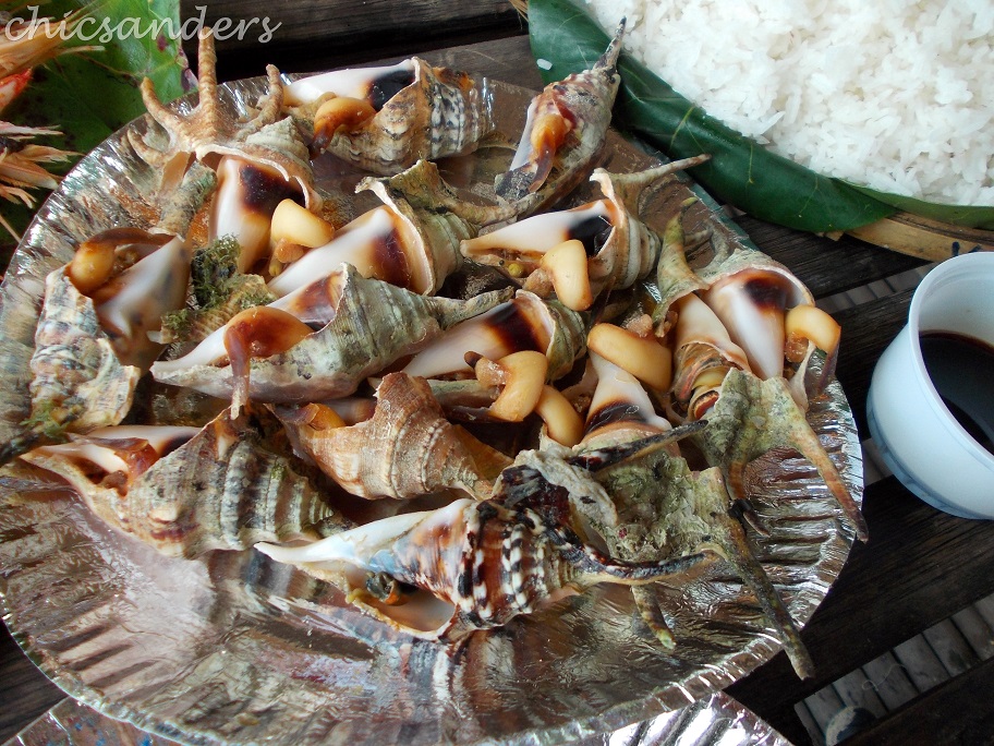 chicsanders: Seafood Lunch at Pandan Island, Palawan