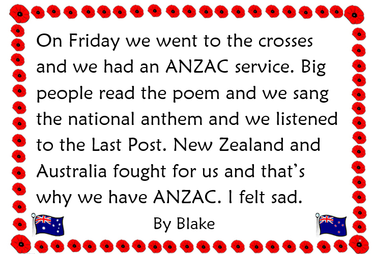 Miss Whaley's Whiz Kids: ANZAC Writing