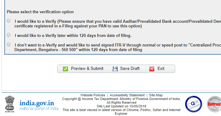 ITR Verification Online | 5 Ways to eVerify Return You Should Know