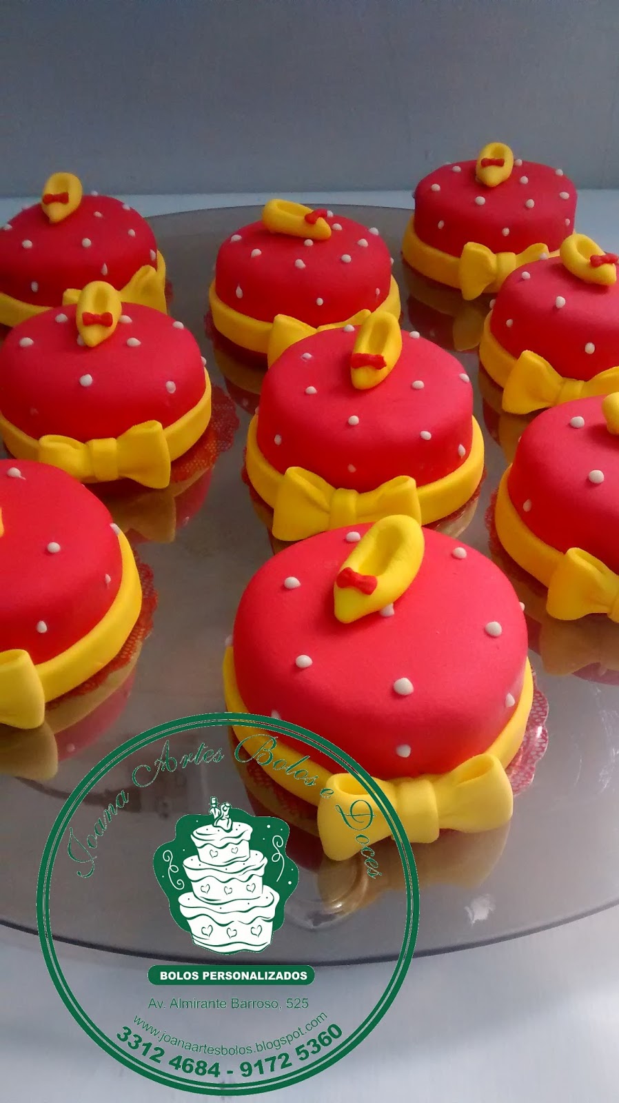 Joana Artes Bolos(Uberaba-MG) 34-33124684: bolo,mini bolo,pão de mel e ...