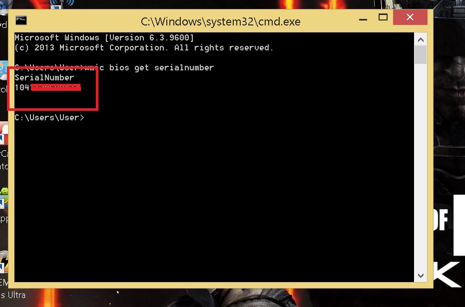 Cek Serial Number Laptop/PC dengan Command Prompt - Wiarta's Blog
