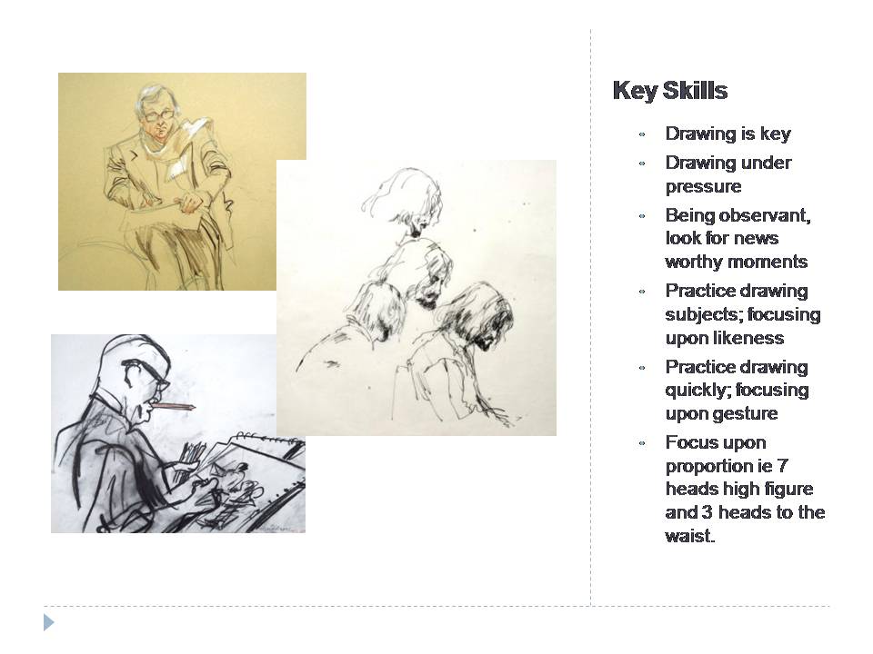 Mock Trial Courtroom Art