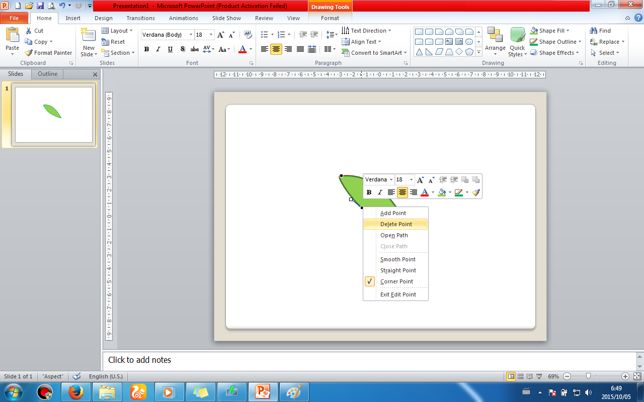 Mengenal Fitur-fitur di Edit Points ~ SiPowerpoint