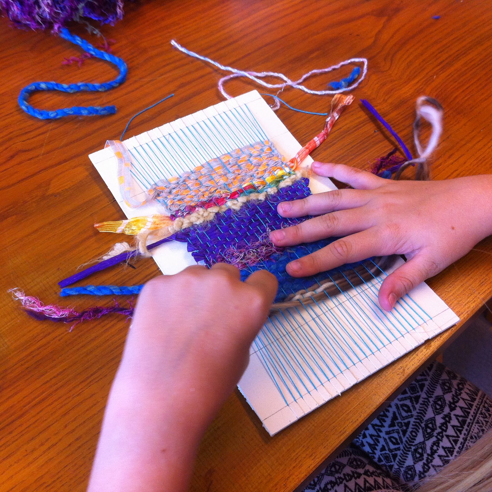 Atelier MlaBroderie, en Normandie: Atelier textile avec les enfants