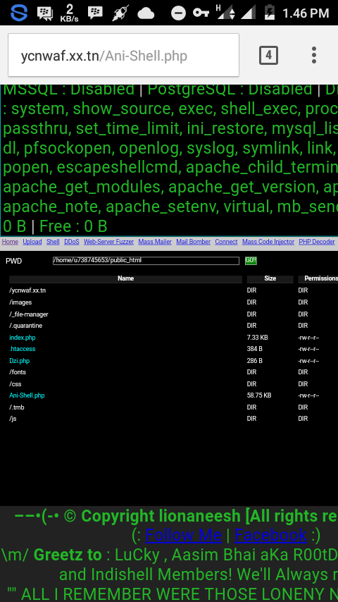 cara Deface Menggunakan elFinder