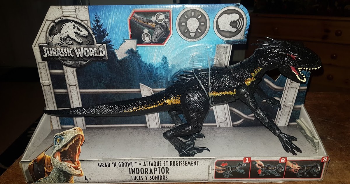 Jurassic Mania: Indoraptor & Claire Dearing + Stegosaurus