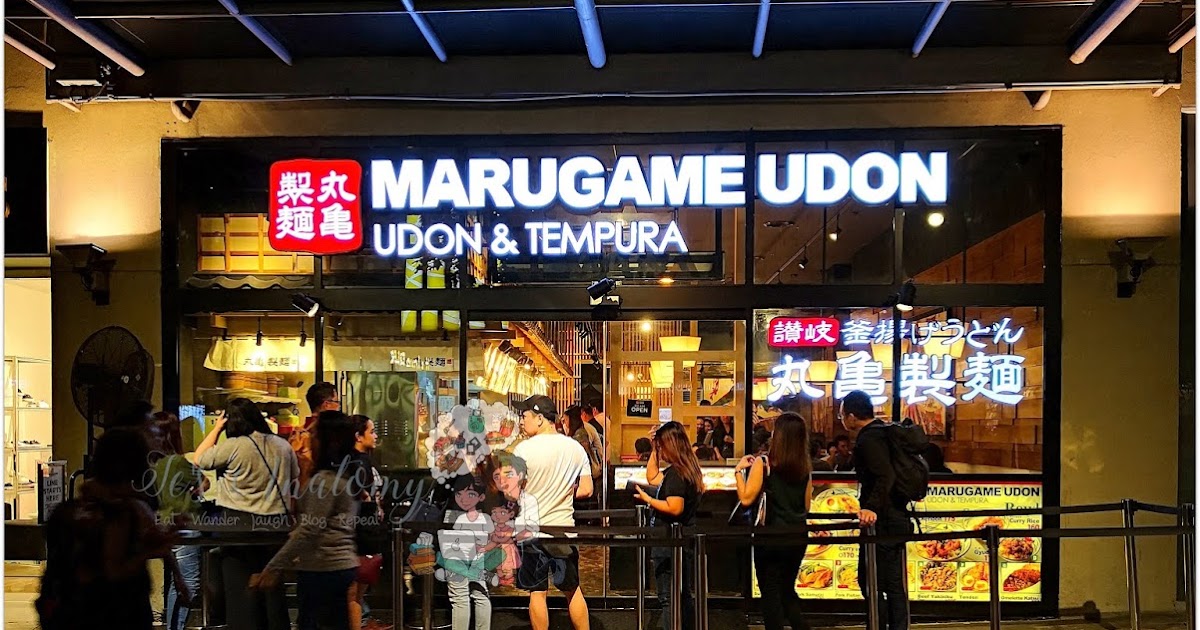 Marugame Udon at Bonifacio Global City - jE's AnAtOmY