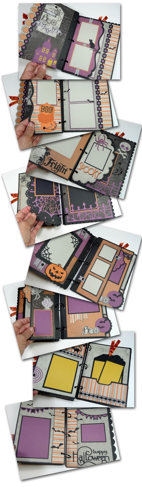 Annette's Creative Journey: Halloween Mini Album Tutorial is Ready!