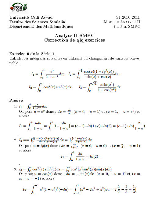 series numeriques exercices et corrections