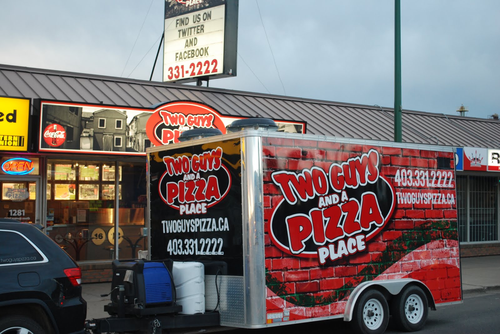 Two Guys Pizza "Talk": THE PIZZA TRAILER by Two Guys Pizza