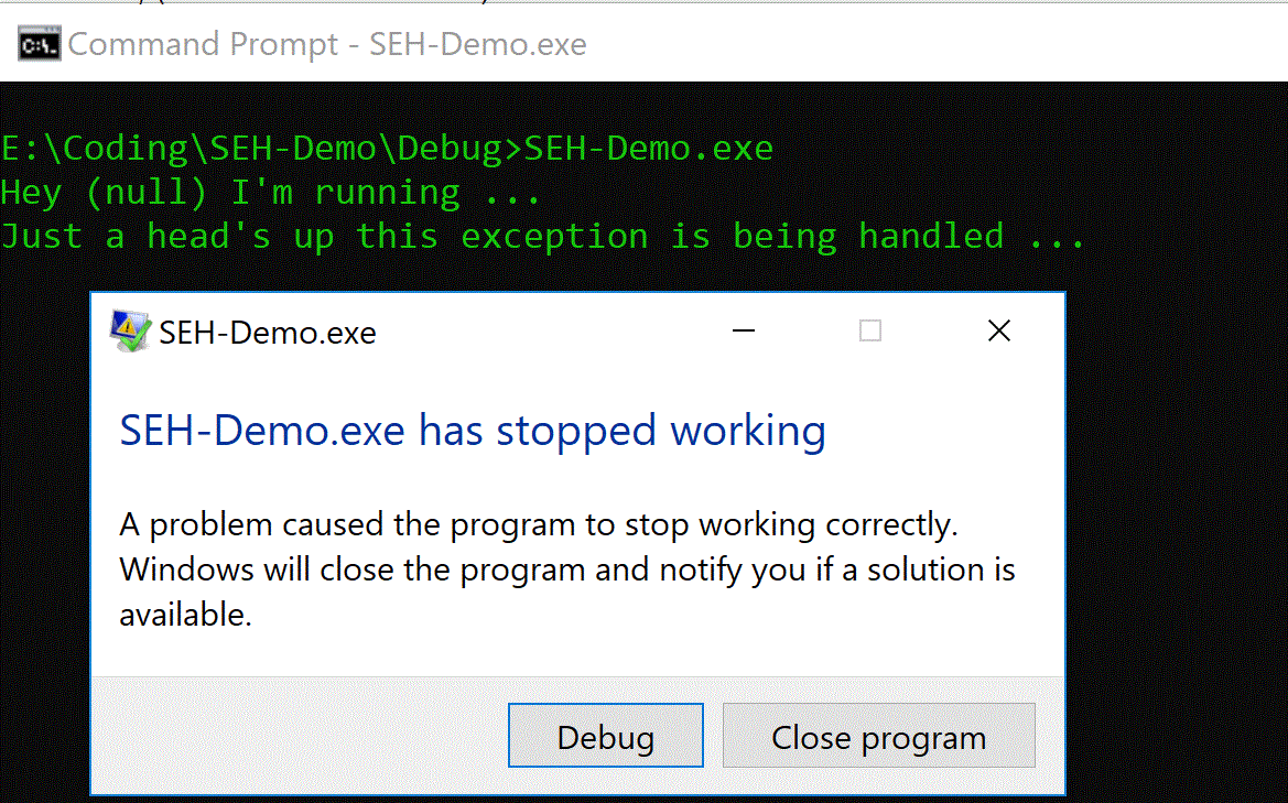 Learning by practicing: Beginning Windows Exploit Development - Understanding SEH with Visual ...