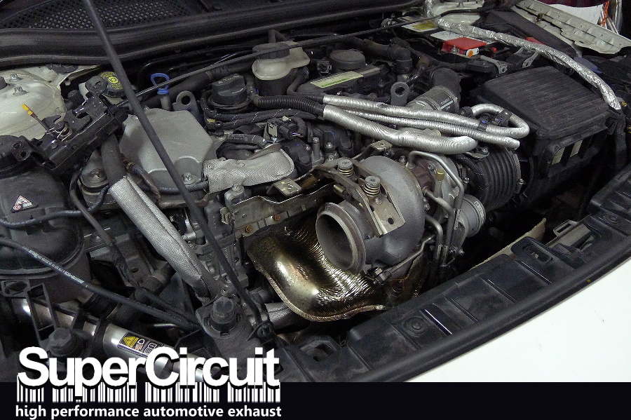 SUPERCIRCUIT Exhaust Pro Shop: Mercedes GLA 45 AMG Downpipe