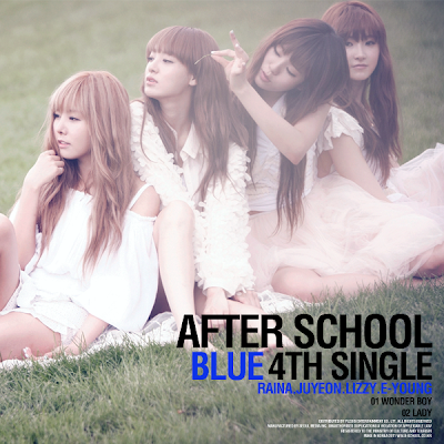 nonstop addiction : [kpop] After School Blue - THE 4TH SINGLE ALBUM-BLUE