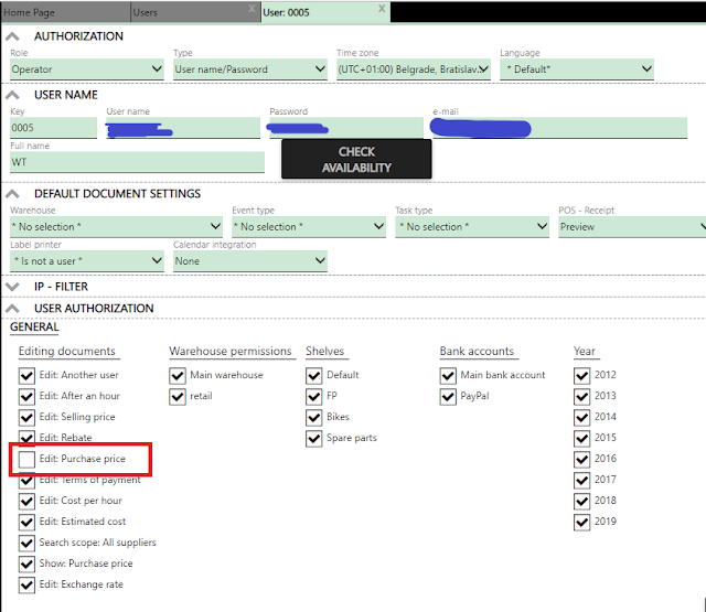 Locking-purchase-price - ERPAG